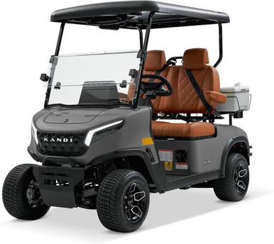 Kandi America Goat 2P Electric Golf Cart (SHADOW GREY)