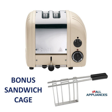 DUALIT TOASTER 2 SLICE NEWGEN UTILITY CREAM 27062 5 YEAR WTY IN ...