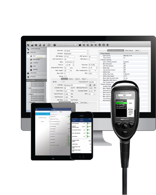 Oceanic Pro Plus X Scuba Computer Console w/QD Hose - DolphinScuba.com ...