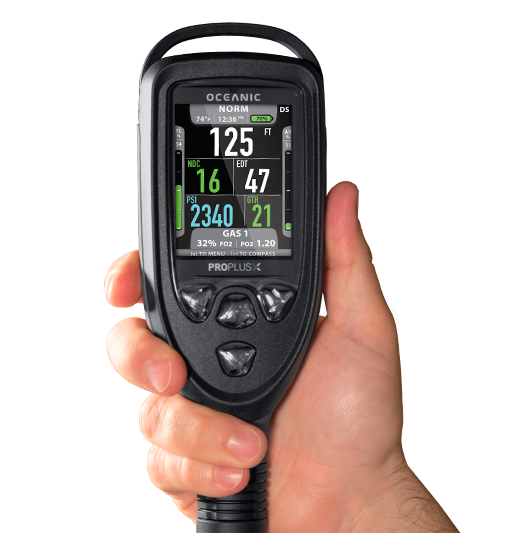 Oceanic Pro Plus X Scuba Computer Console w/QD Hose - DolphinScuba.com ...