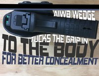 AIWB Appendix Rig Holster with Claw - DARA HOLSTERS & GEAR