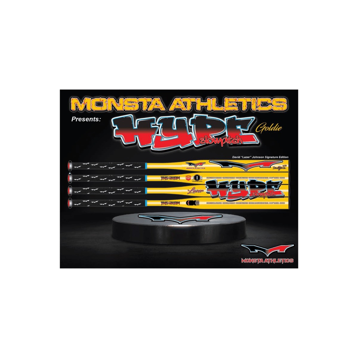 SHAVED | ROLLED -- Monsta Softball Bats