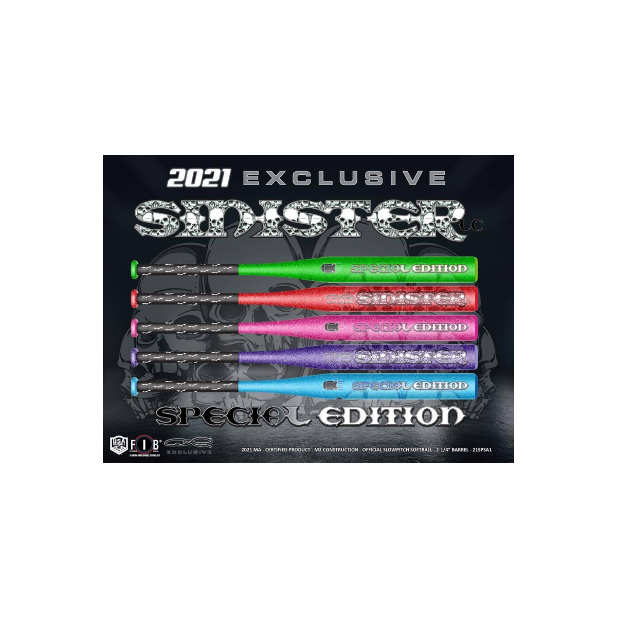 SHAVED | ROLLED -- Monsta Softball Bats