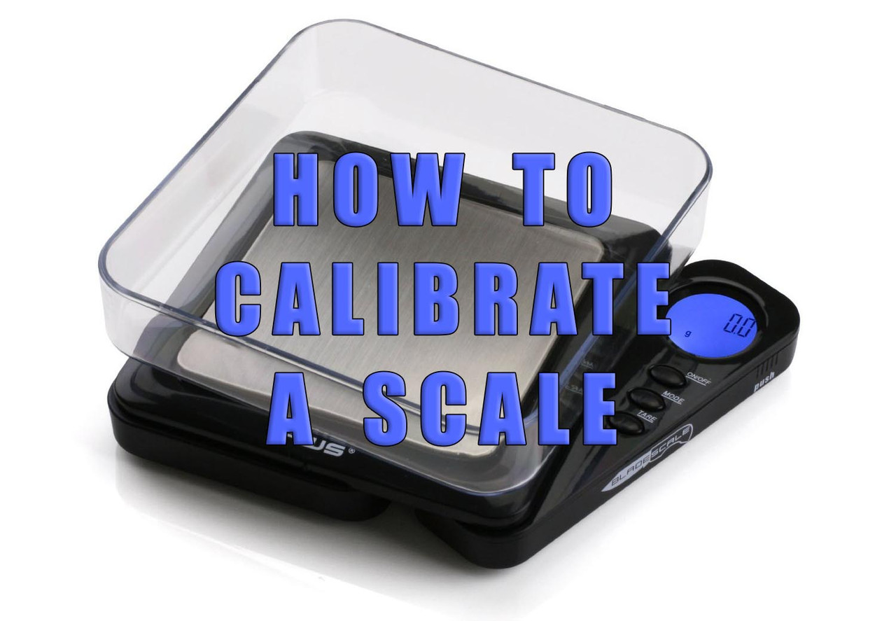 How To Calibrate A Scale - Elev8