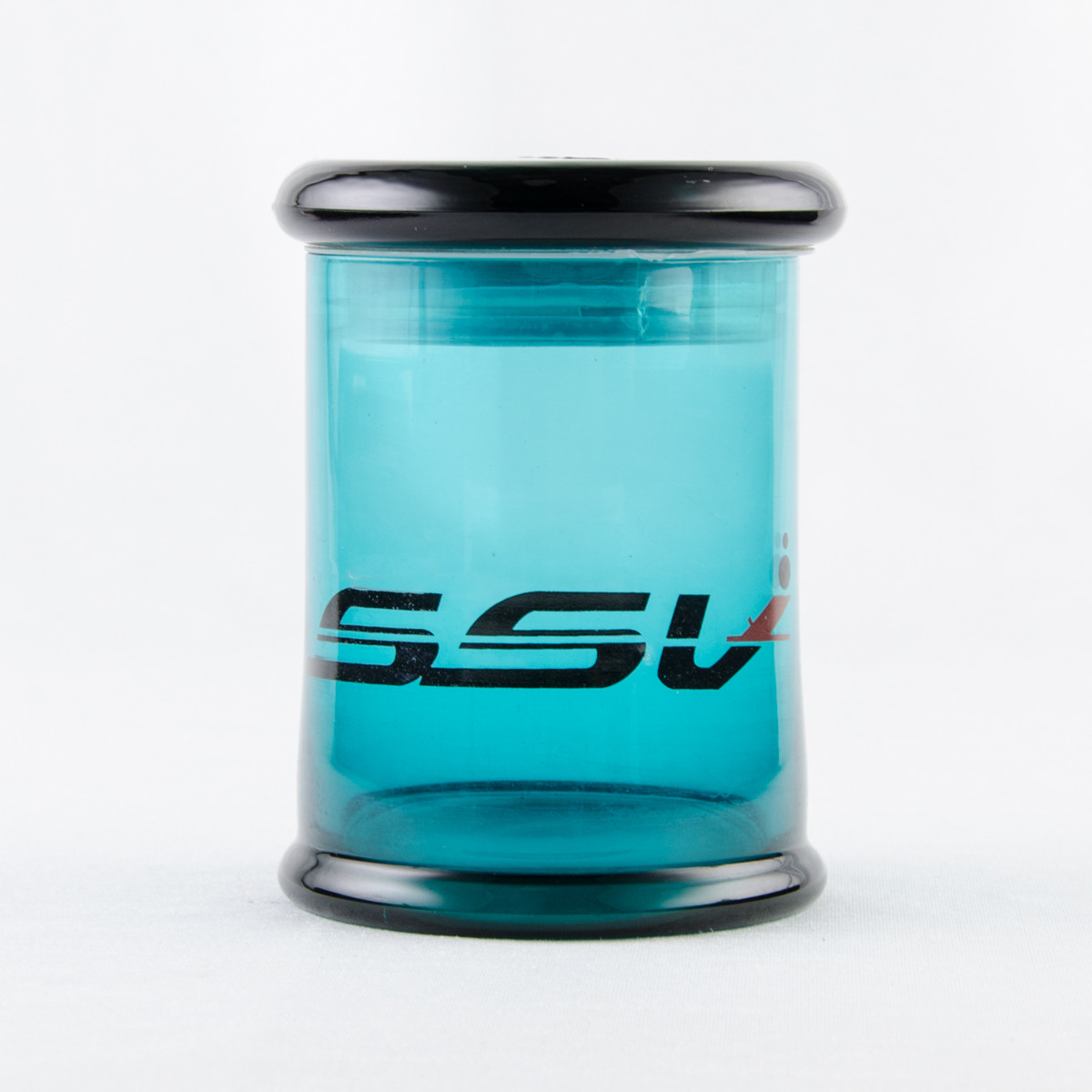 Large Colored Glass Jars