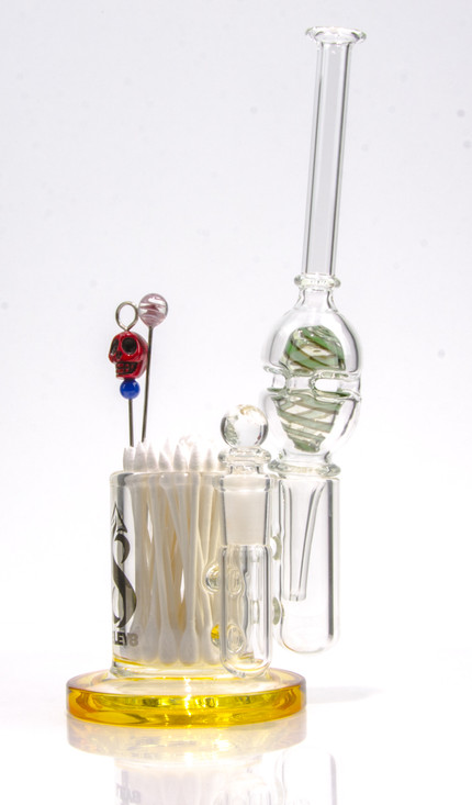 Dab Station For Cotton Swabs, Dab Tools, Alcohol & Nectar Collector Or ...