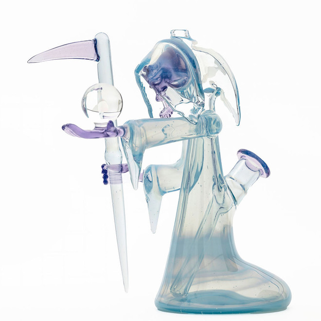 Water Pipe Bong - Reaper Rig with Scythe by Joachim #989 - Elev8