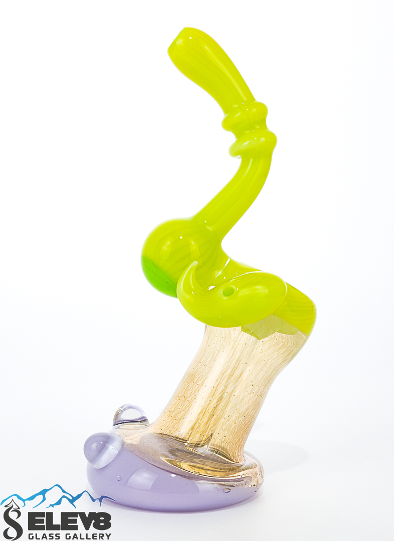 Hammer Bubbler Water Pipe - Purple Sexy twisty by Steve Kelnhofer #1022 ...