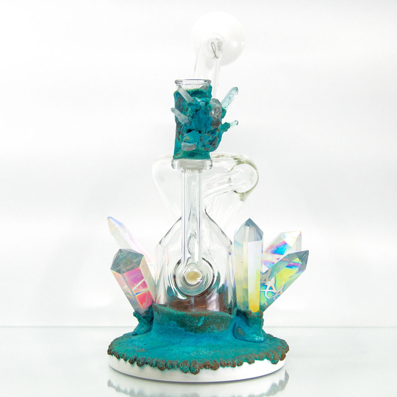Elev8 Presents: Electroformed Dab Recycler by Envy Glass #103