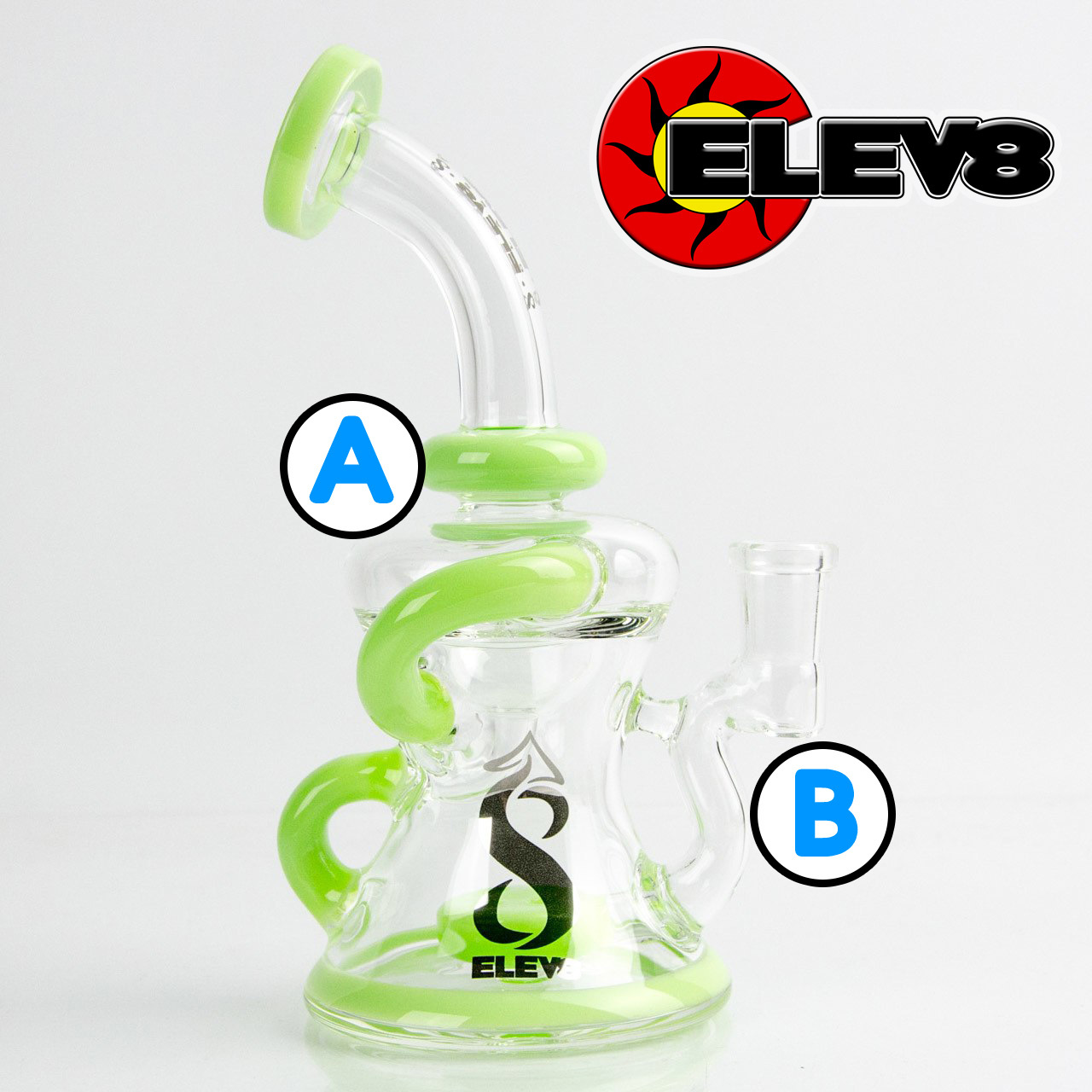 Elev8 Glass Design Your Own Dab RIg - Elev8