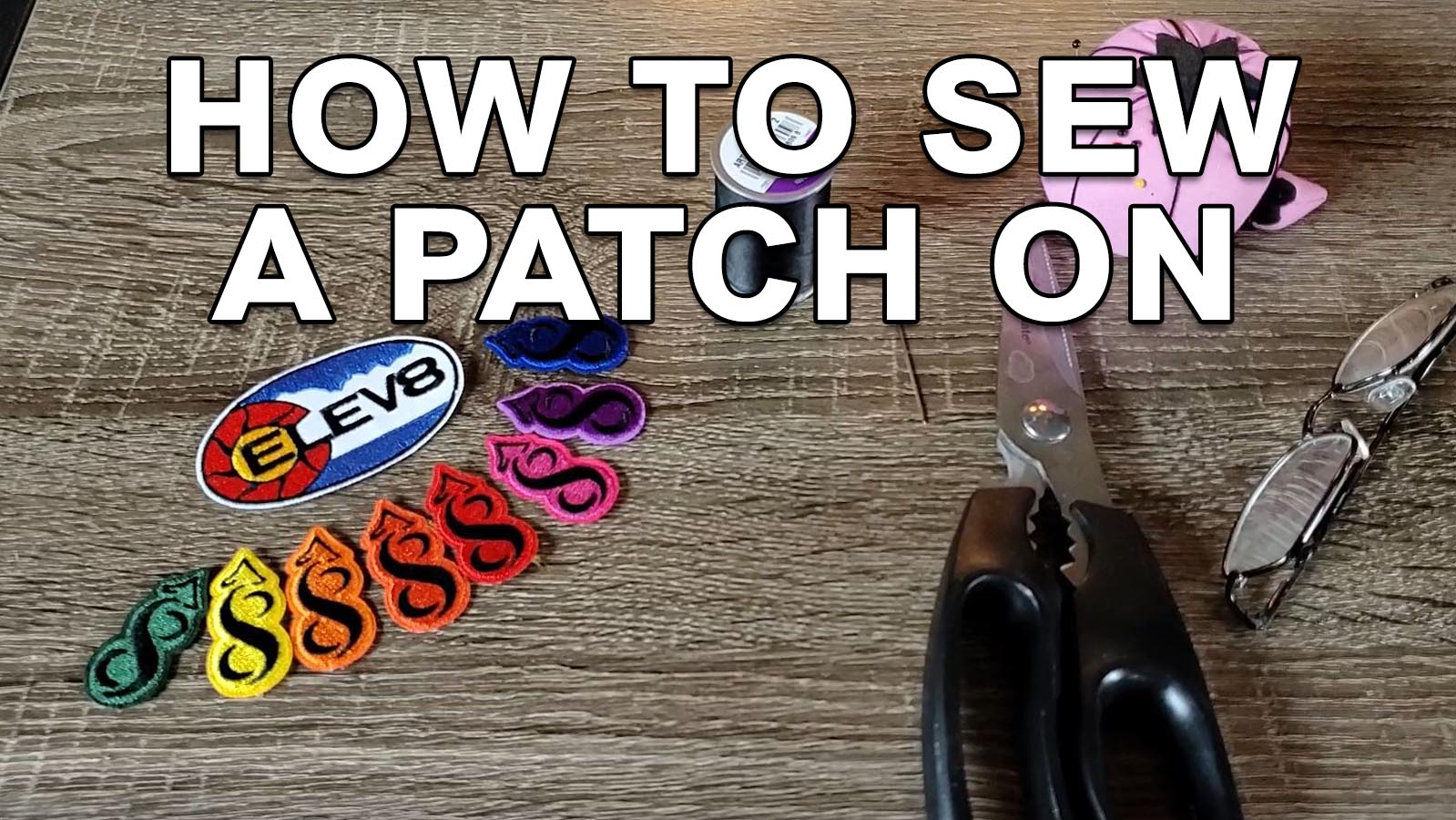 How To Sew A Patch On Anything By Hand - Elev8