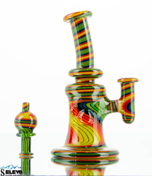Andy G Glass Linework Dab Rig #4 #346 - Elev8
