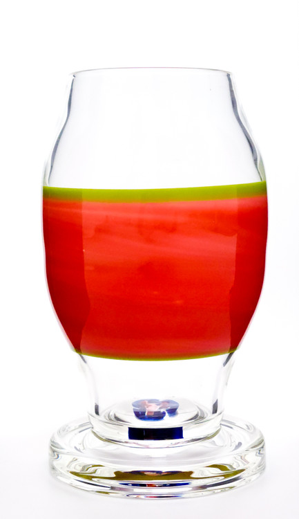 Drinking Glass - Blood Butter Pint Glass by Steve Kelnhofer #83 - Elev8