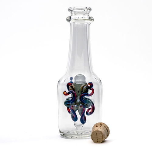 Water Pipe Bong - Octopus Bottle Mini Tube by Jeff Berning #1013 - Elev8