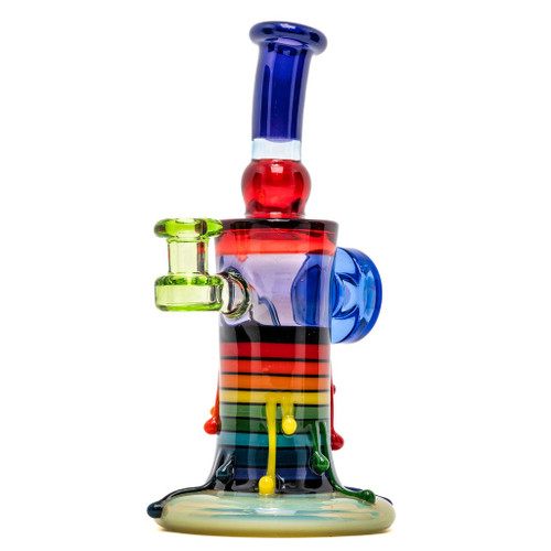 Water Pipe Bong - Candle Mini Tube by Bradley Schillinger #1024 - Elev8