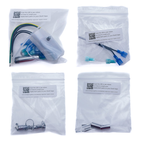 Dimmer and heater repair kits for Elev8 Vaporizers