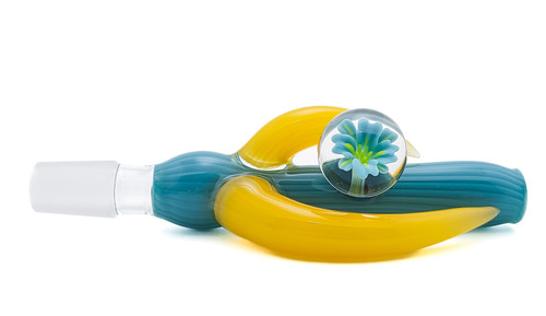 Custom Conical Ground Glass Wand by Shimkus Glass #229 - Elev8