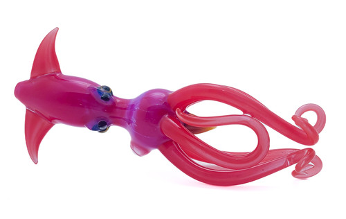 Flower Pipe - Squid Spoon by Burtoni Glass #496 - Elev8