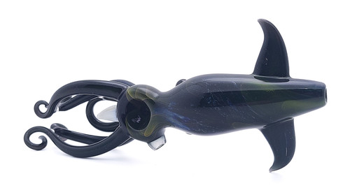 Flower Pipe - Squid Spoon by Burtoni Glass #497 - Elev8