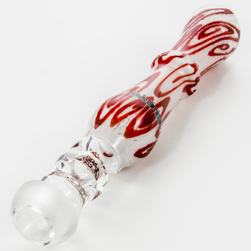 Custom Spherical Ground Glass Wand 05