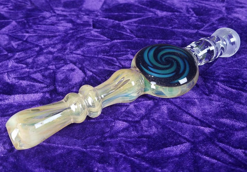 Custom Spherical Ground Glass Wand 16