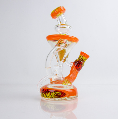 Elev8 Premier Toxic Lava Avenger Hourglass Dab Recycler by Steve ...
