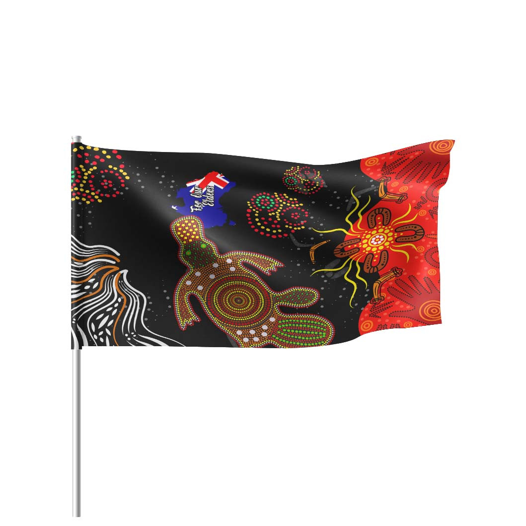 Australia Aboriginal Flag - Celebrate Naidoc Week Aboriginal Culture Flag