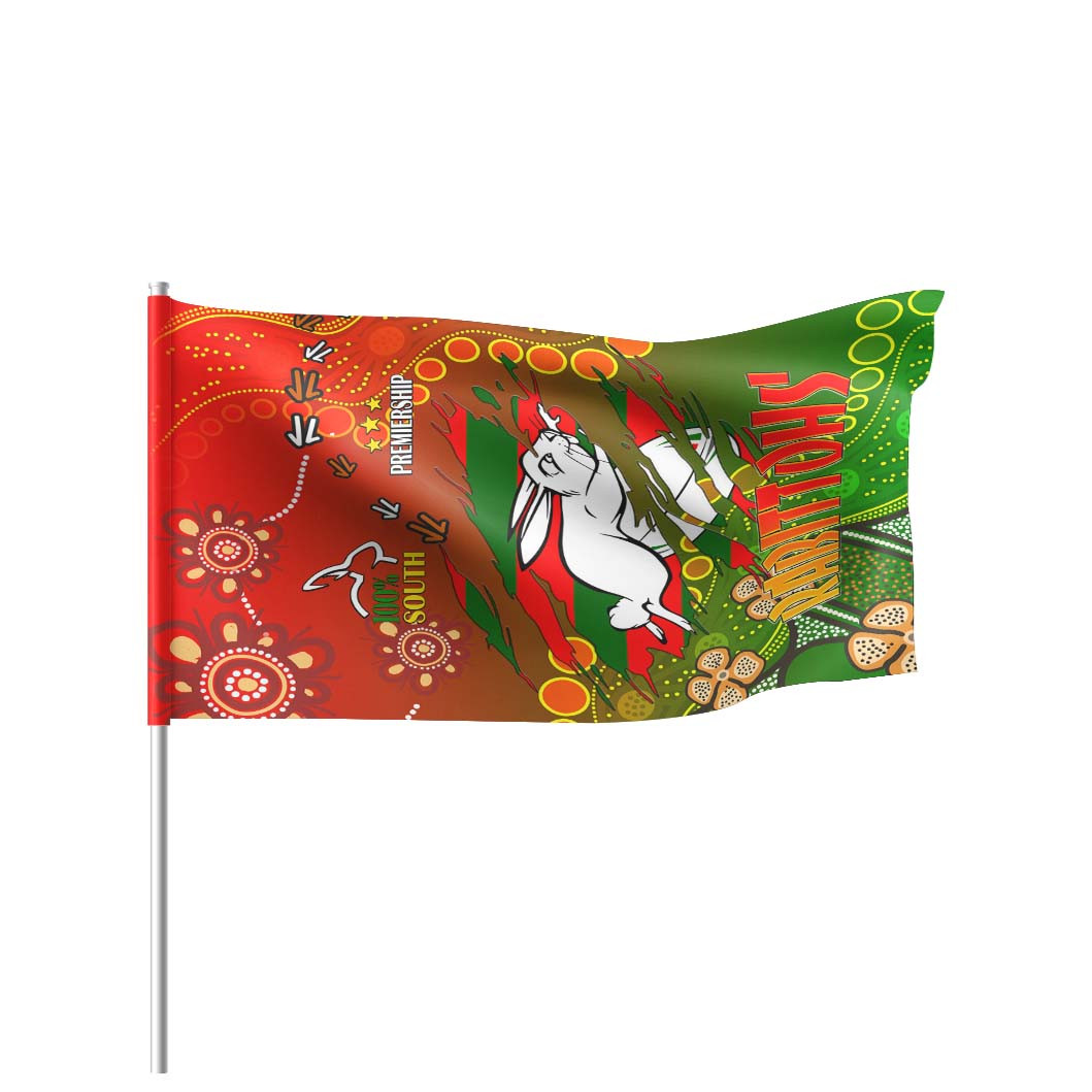 South Sydney Rabbitohs Flag - 100% South South Sydney Rabbitohs ...