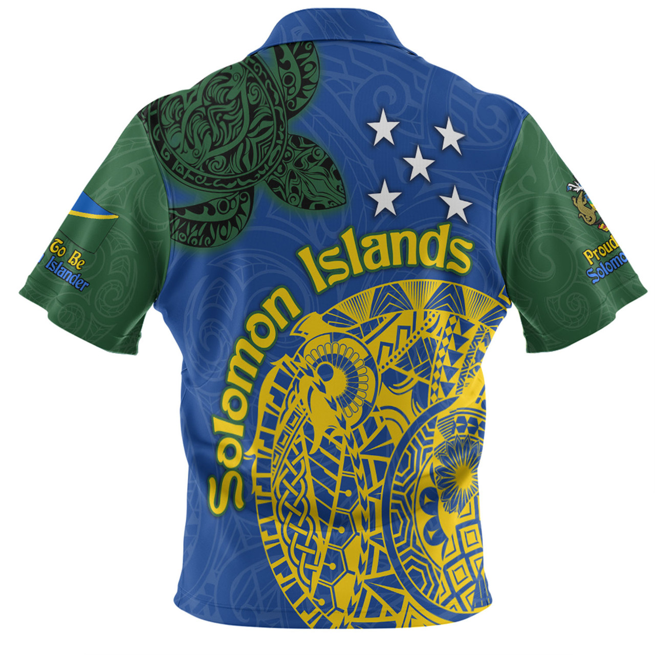 Australia South Sea Islanders Polo Shirt - Proud To Be Solomon Islander ...