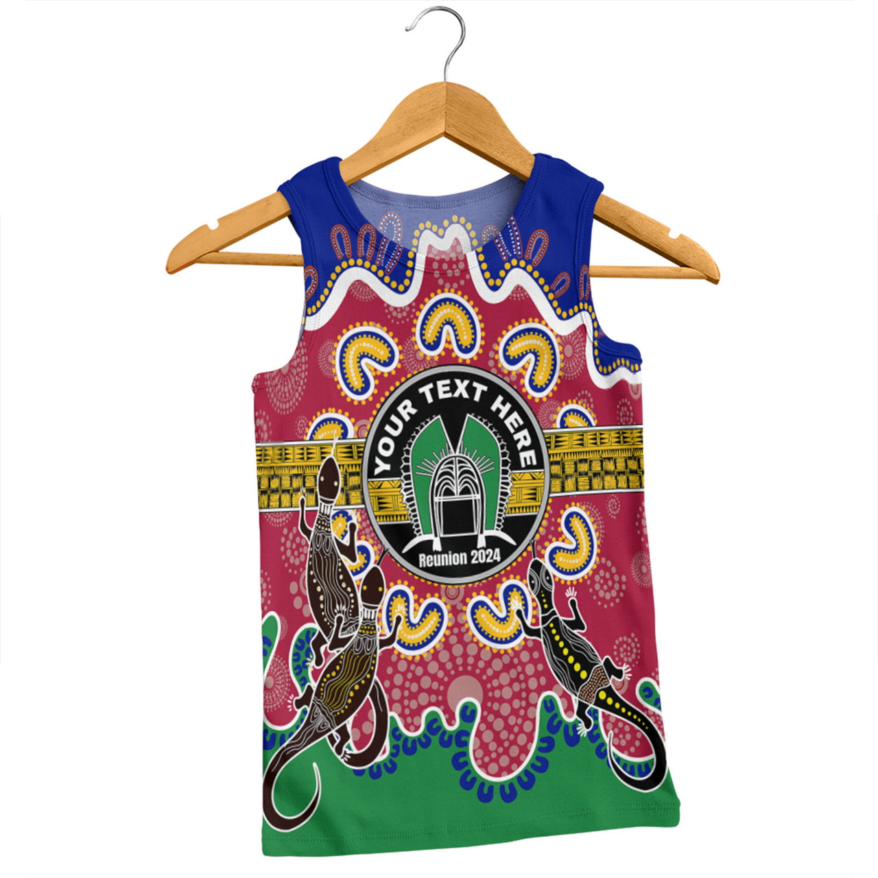 Australia Torres Strait Islands Custom Men Singlet - Torres Strait ...