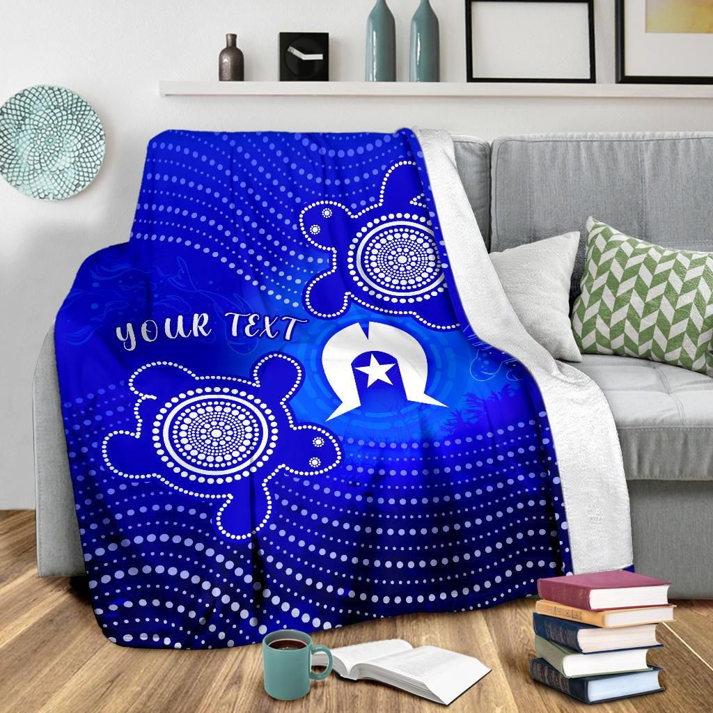 [Custom] Australia Torres Strait Islanders Blanket - Torres Symbol With ...