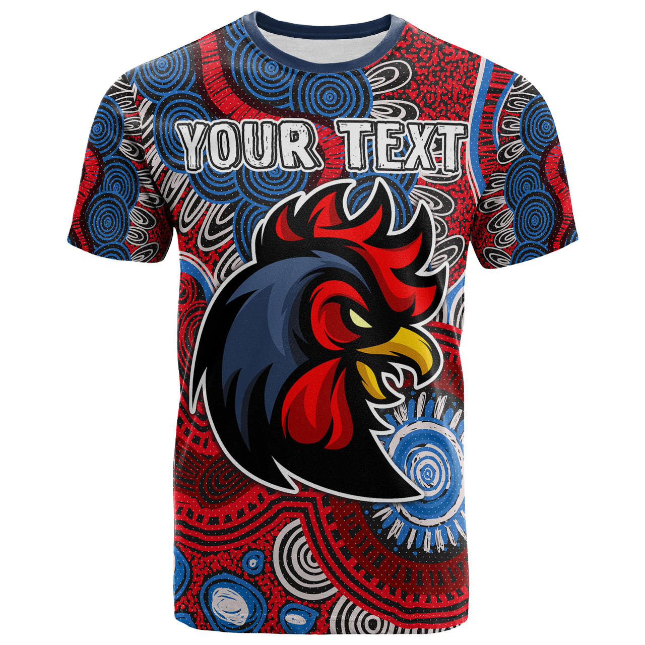 Sydney Roosters Custom T-Shirt - Indigenous Sydney Roosters