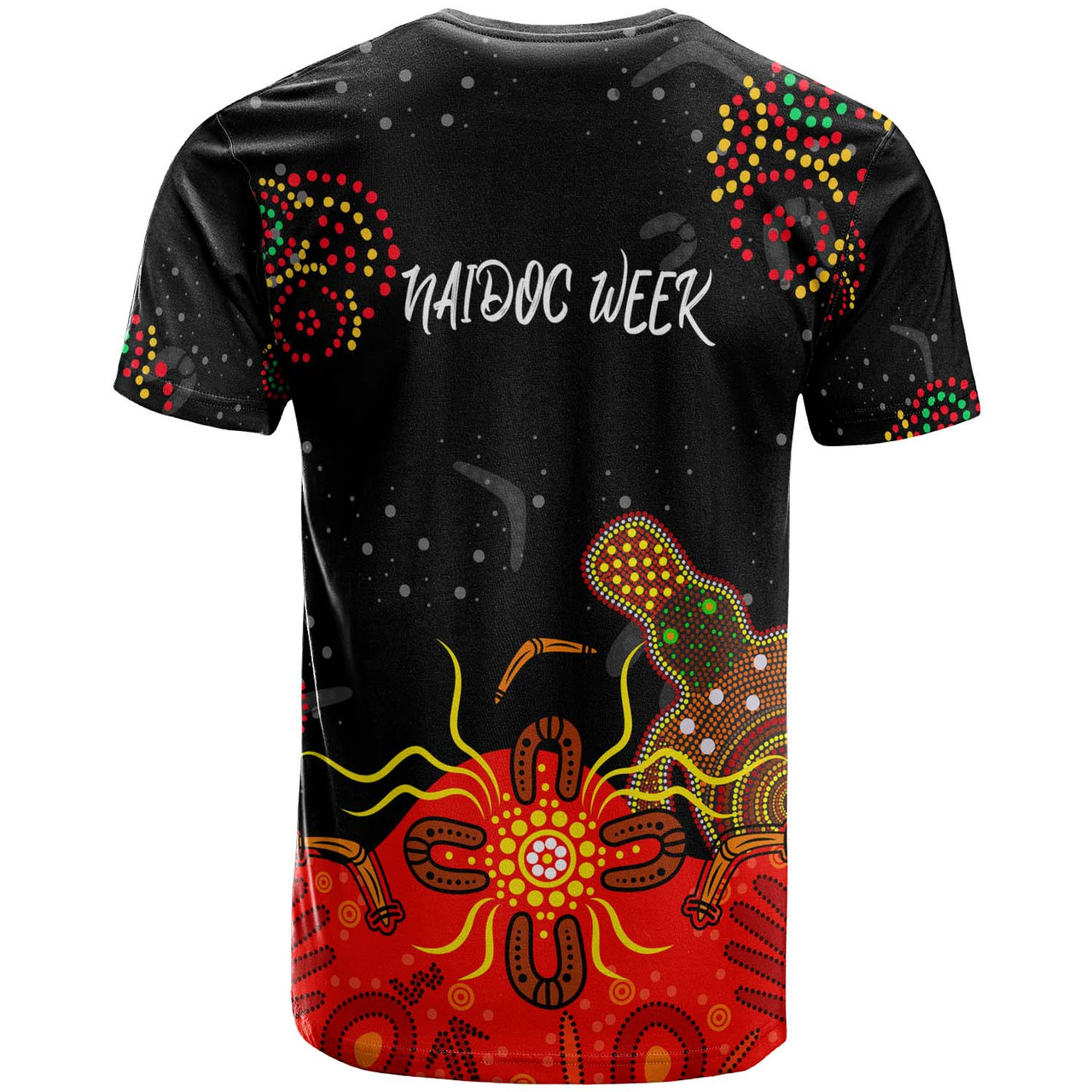 Australia Naidoc Week T-shirt - Custom Naidoc with Australia Flag and ...