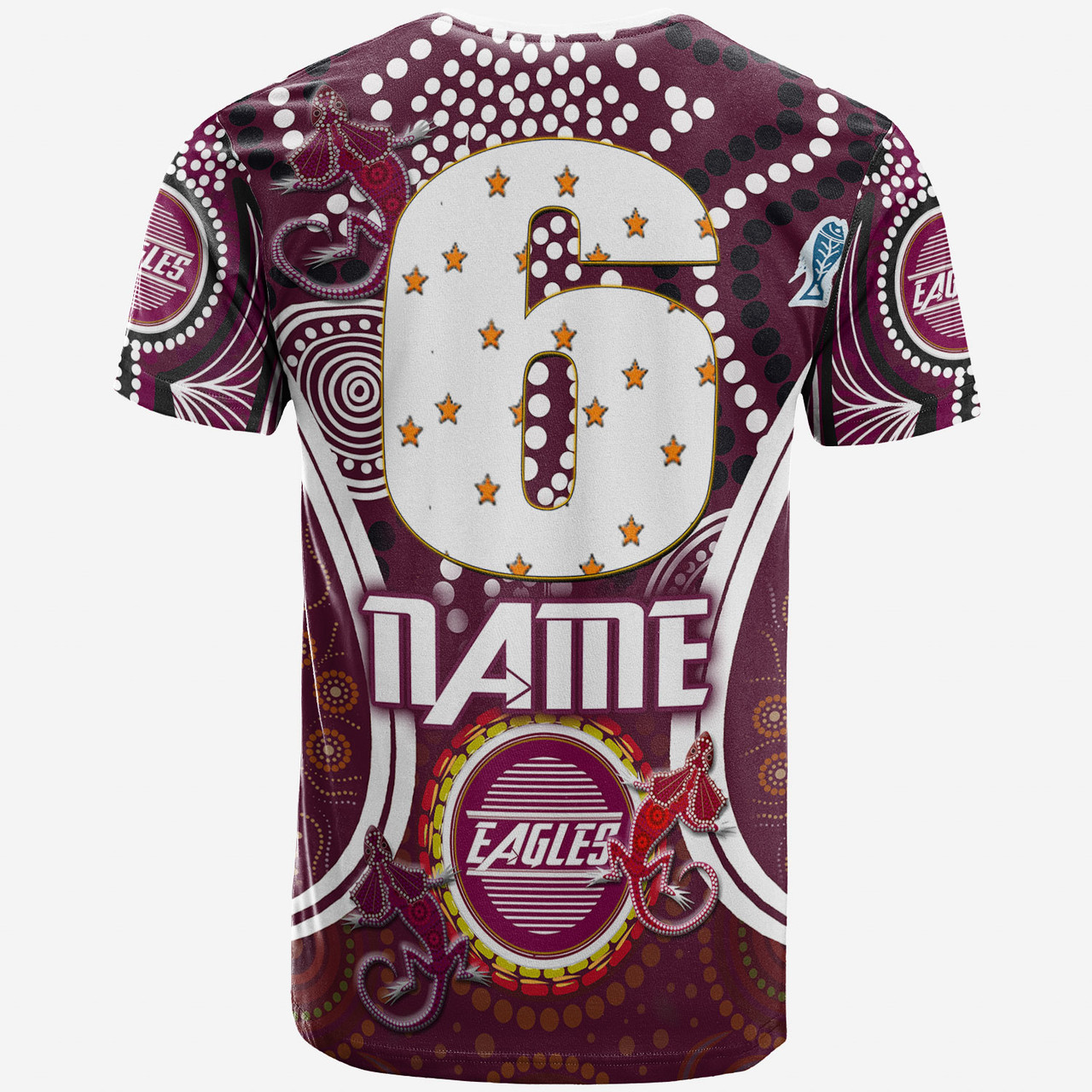 Manly Warringah Sea Eagles T-shirt - Super Manly With Indigenous ...