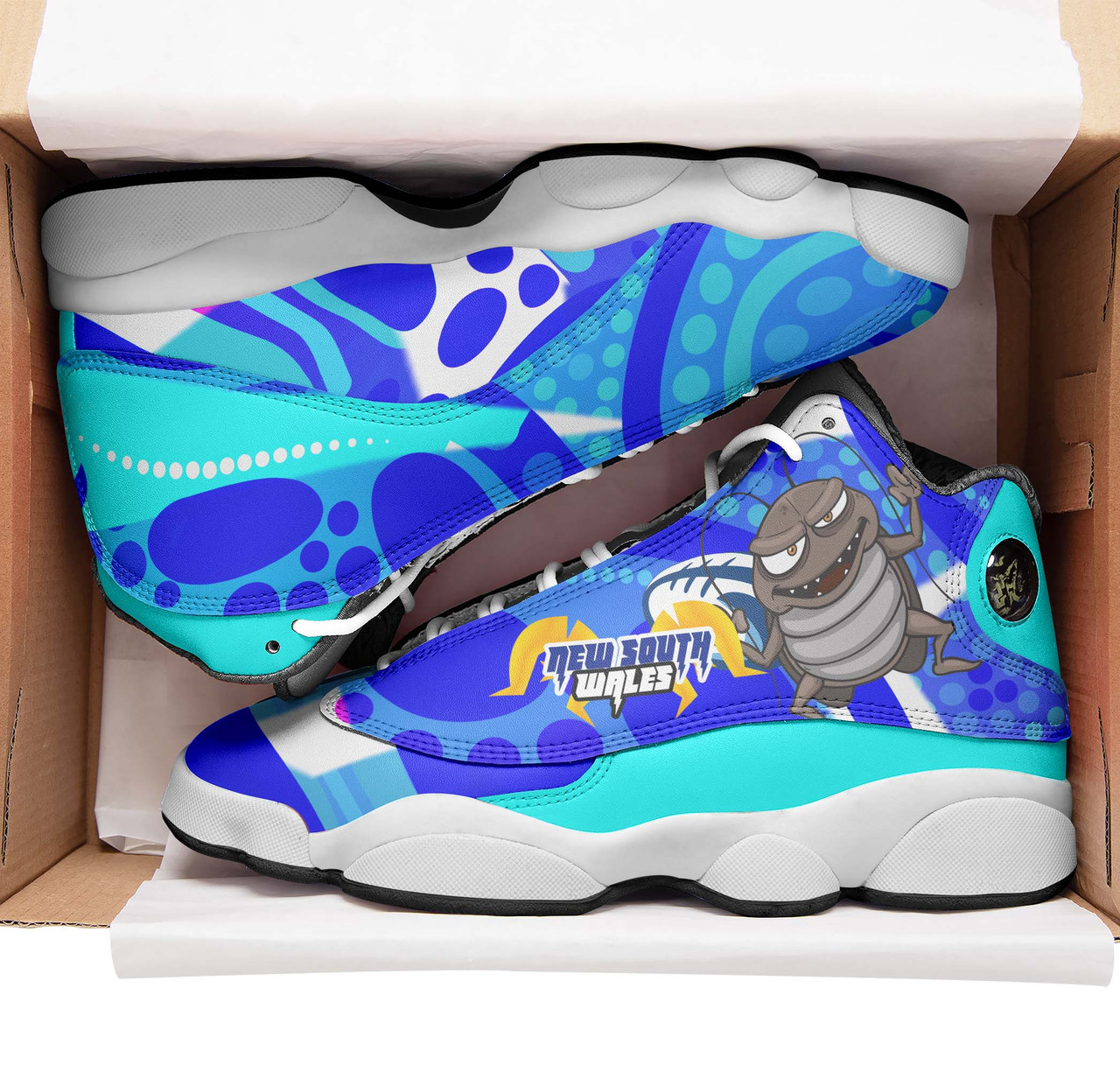 New South Wales Rugby High Top Basketball Shoes J 13- Torres Strait ...