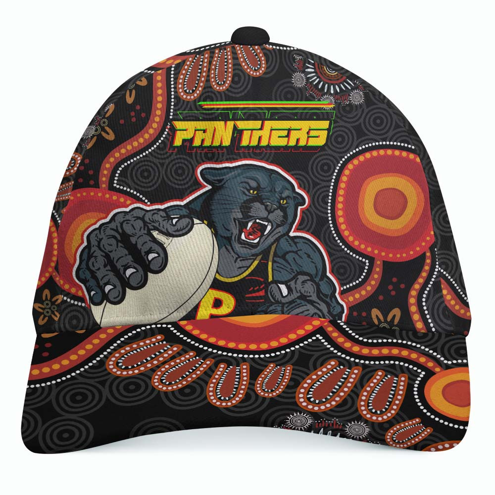 Penrith Panthers Cap - Penrith Panthers Aboriginal Inspired with Ball ...