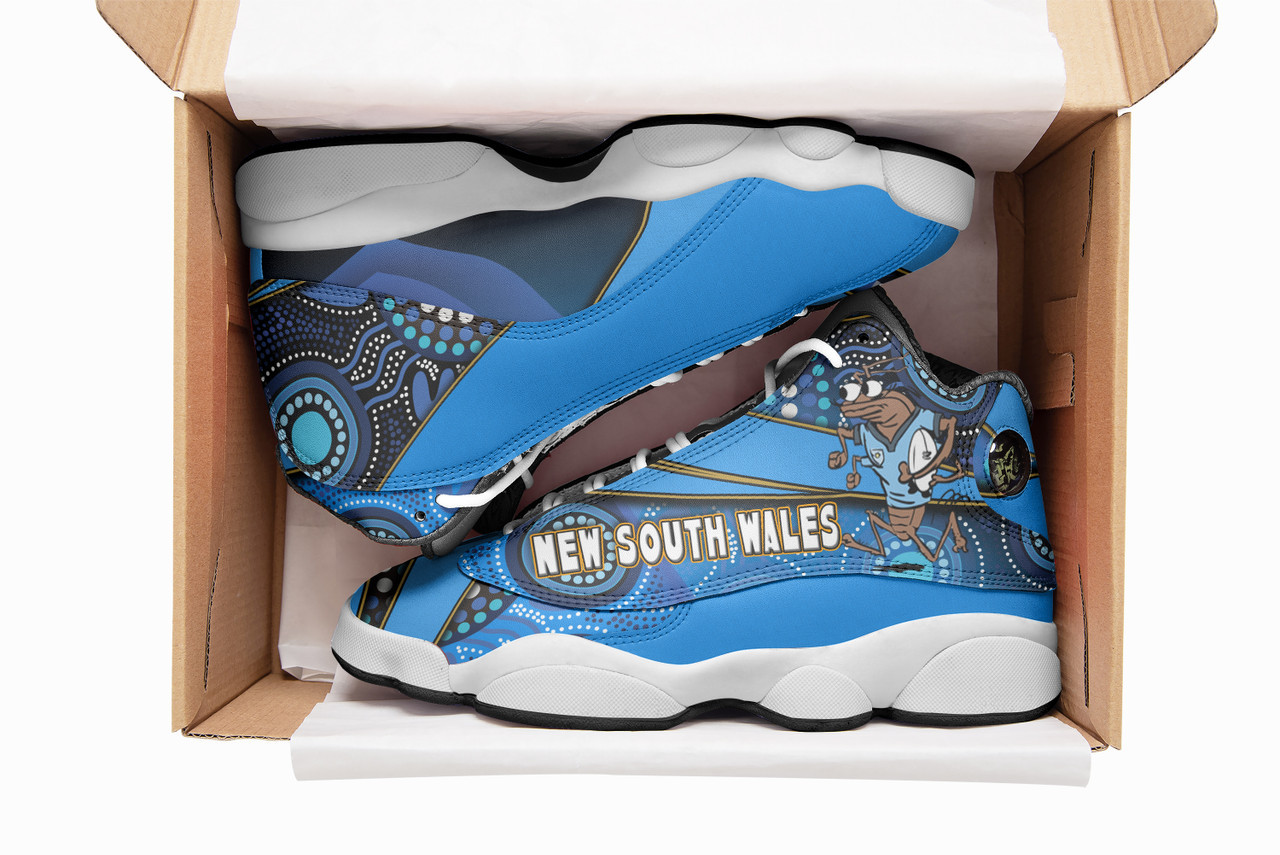 New South Wales Team High Top Basketball Shoes J 13 - New South Wales ...