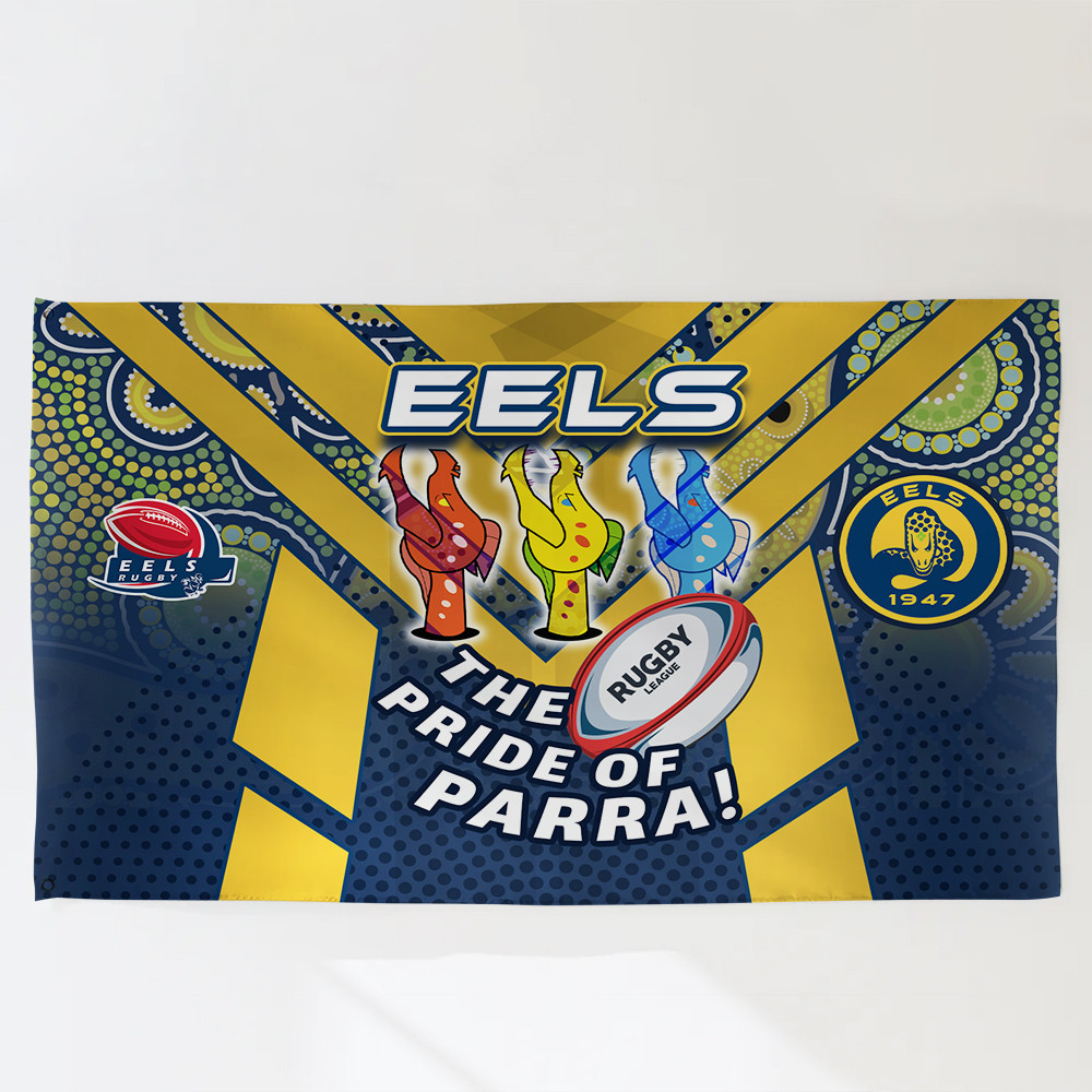 Parramatta Eels Flag - Go Parra Parramatta Eels Aboriginal Inspired ...