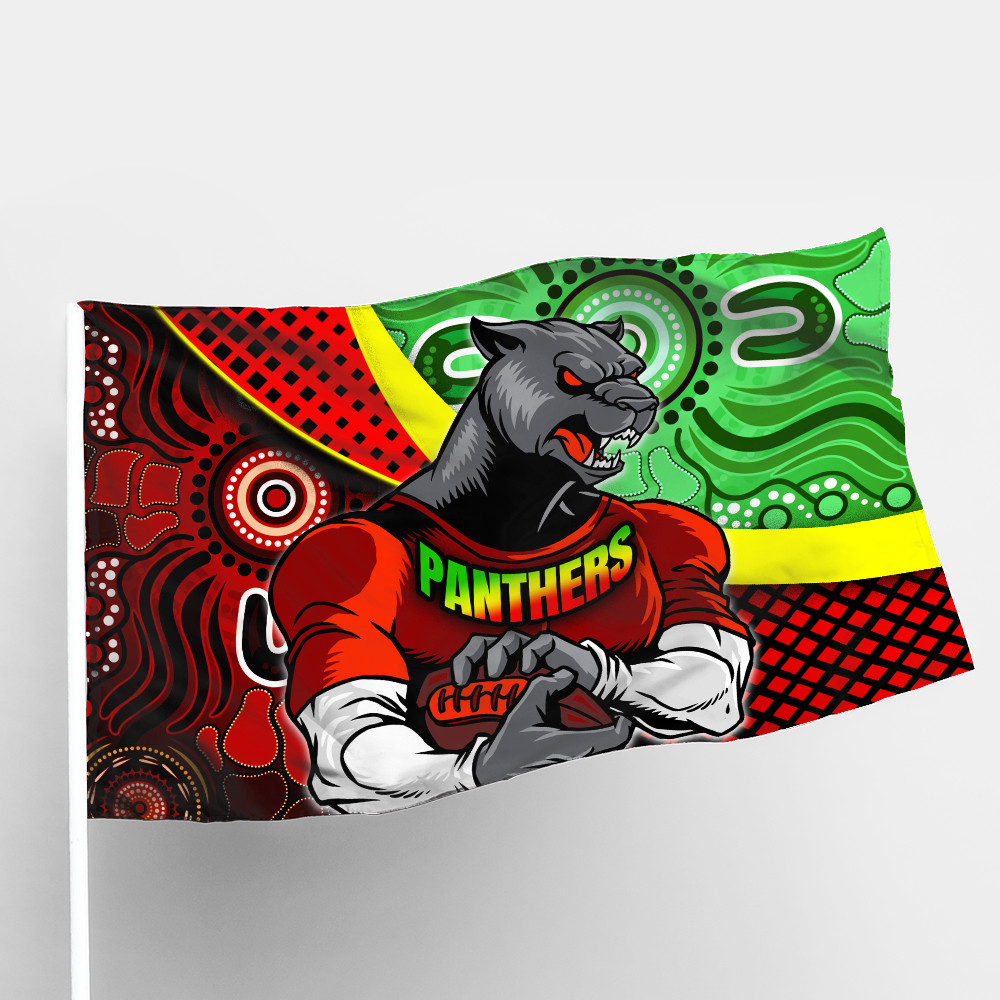 Penrith Panthers Flag - Penrith Panthers Keep Fighting Aboriginal ...