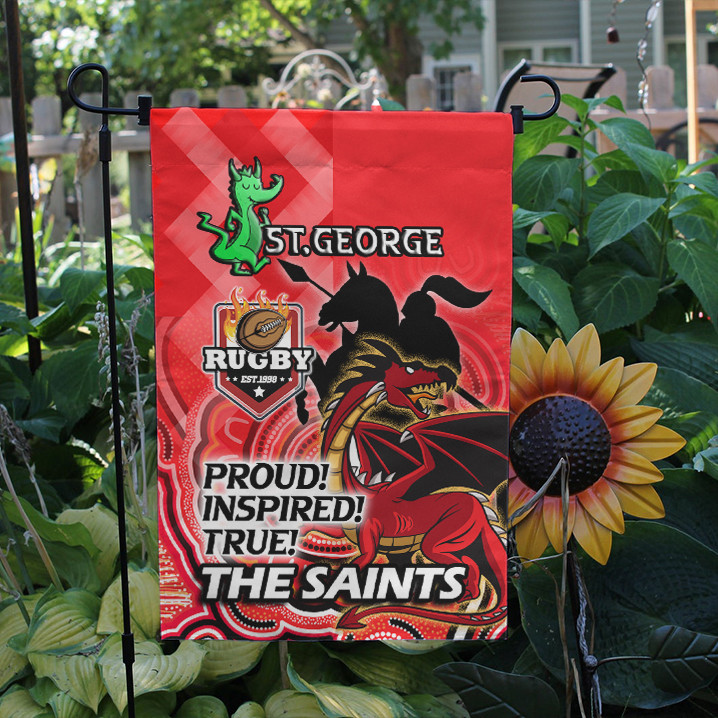 St. George Illawarra Dragons Flag - Saints Proud! Inspired! True ...
