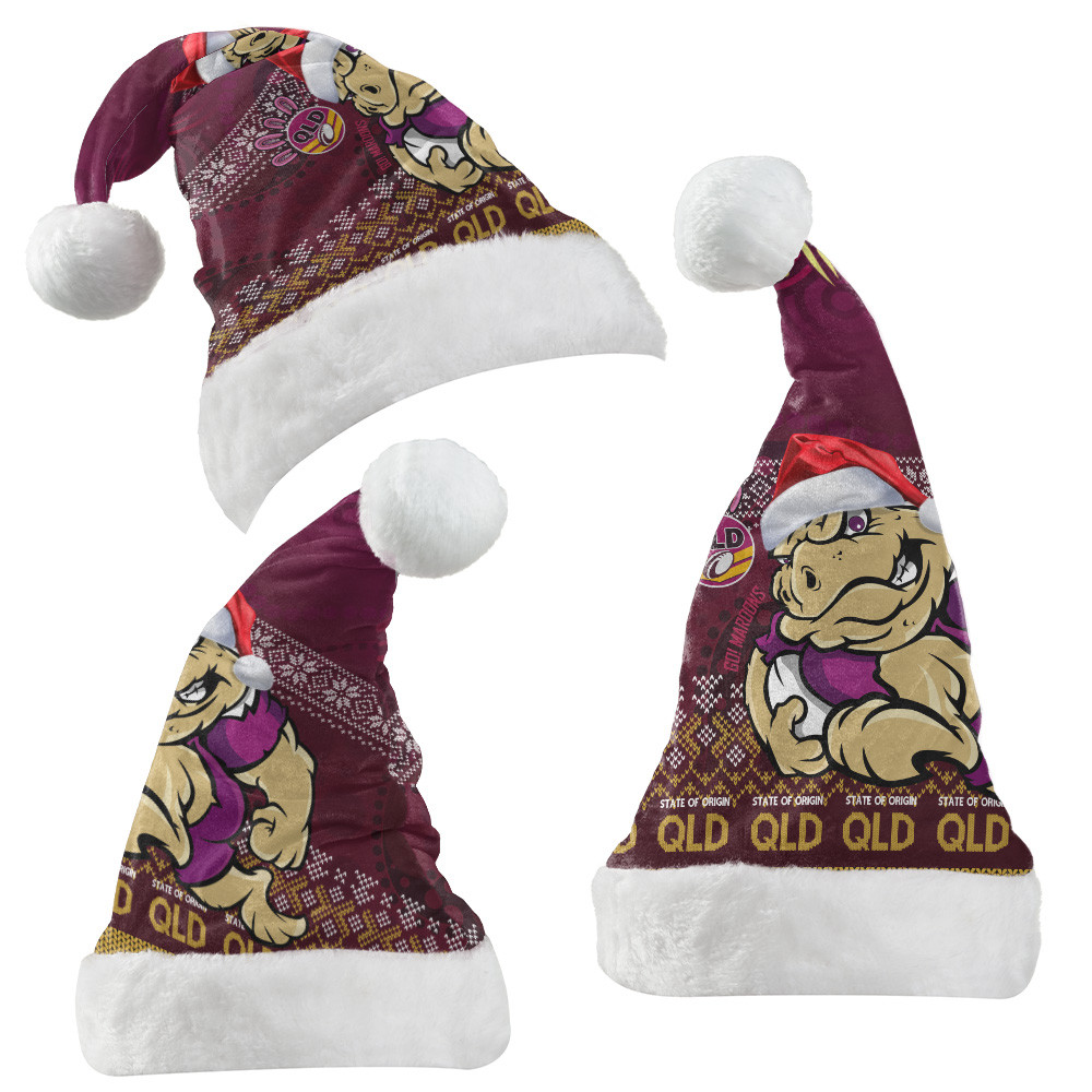 Cane Toads Christmas Hat - Christmas QLD Maroons Cane Toads Aboriginal ...