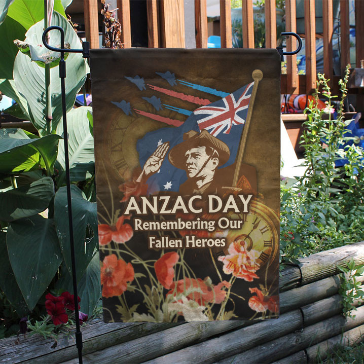 Anzac Day Flag - Remembering Our Fallen Heroes Flag