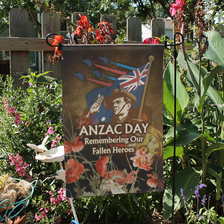 Anzac Day Flag - Remembering Our Fallen Heroes Flag