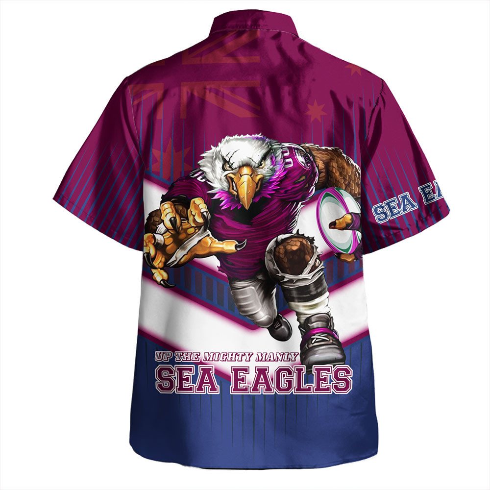 Manly Warringah Sea Eagles Hawaiian Shirt - Manly Warringah Sea Eagles ...