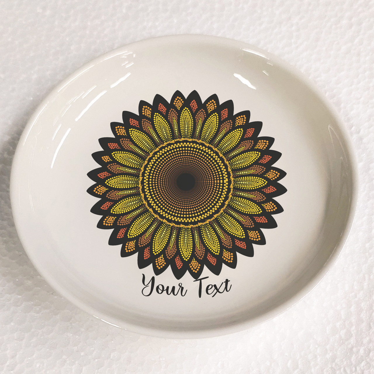 Australia Aboriginal Inspired Custom Ceramic Plate - Aboriginal ...