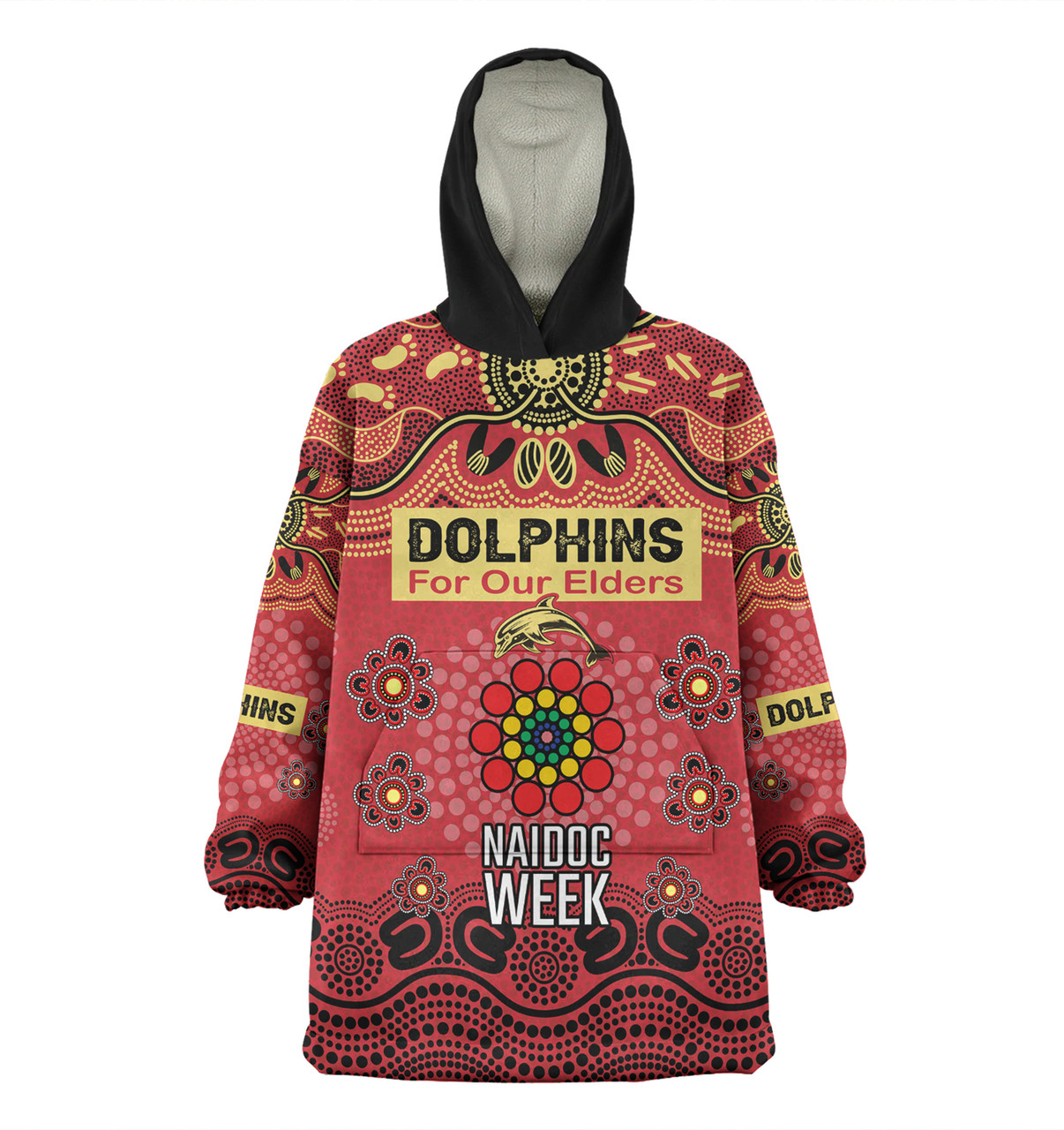 Redcliffe Dolphins Naidoc Week Custom Snug Hoodie - NAIDOC WEEK 2023 ...