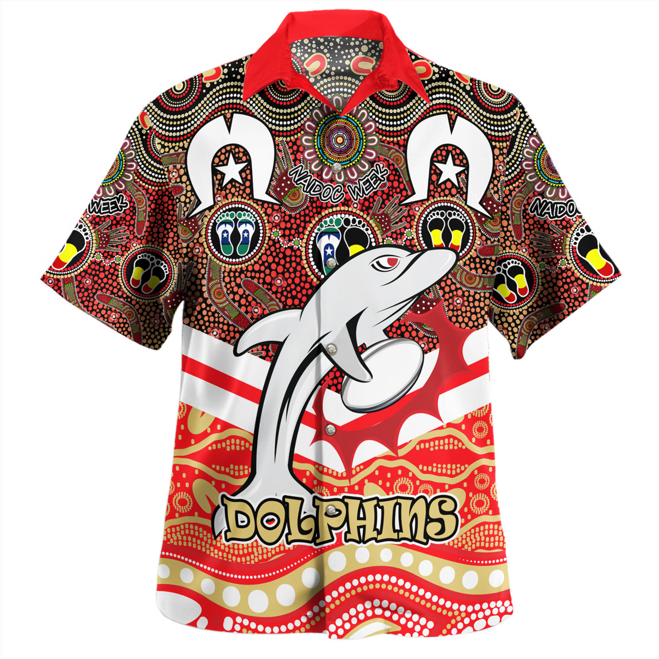 Redcliffe Dolphins Naidoc Week Hawaiian Shirt - NAIDOC Week 2023 ...