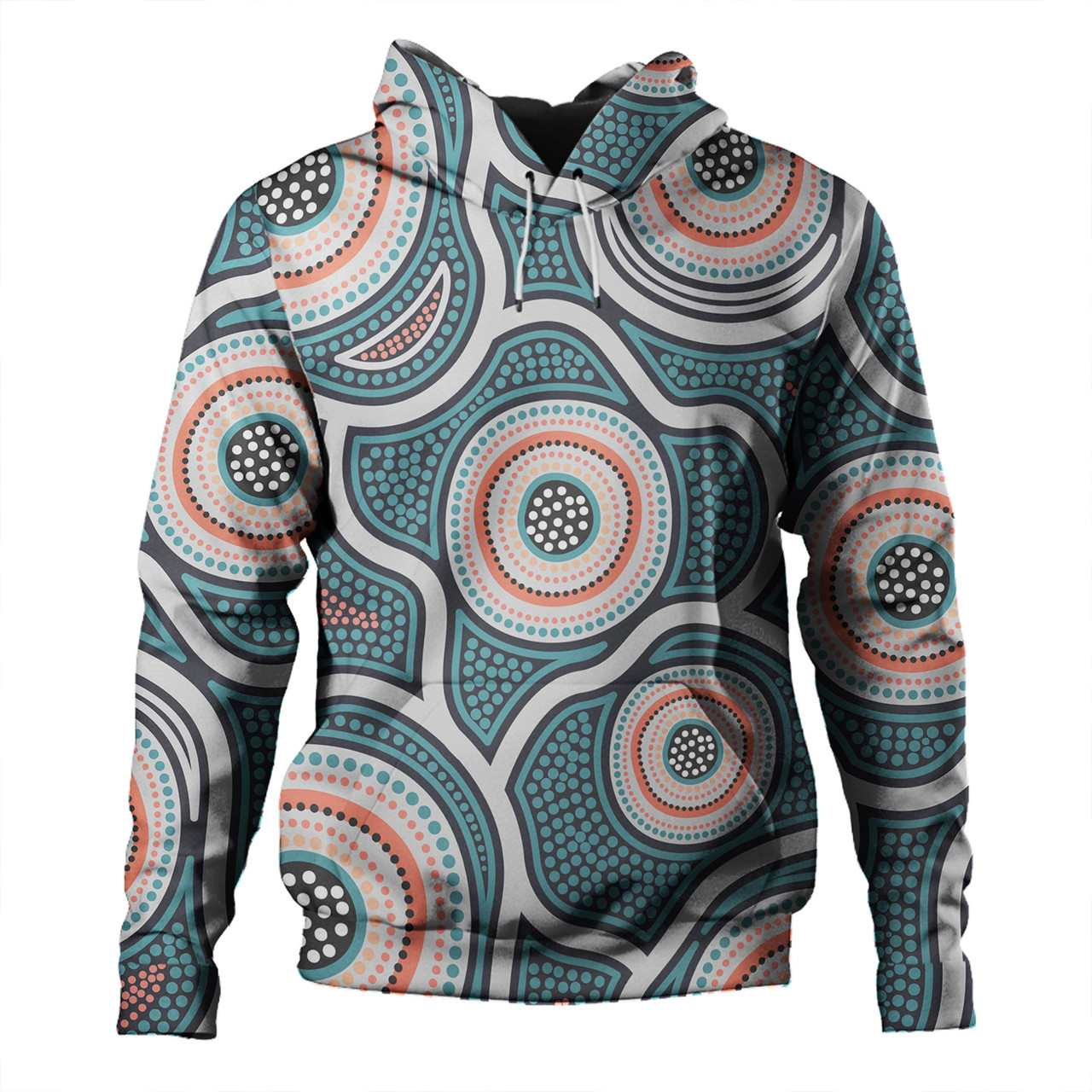 Australia Aboriginal Hoodie - Aboriginal Dot Art Style Hoodie