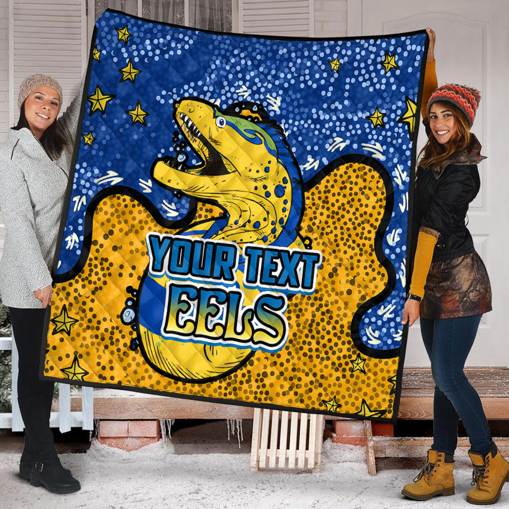 Parramatta Eels Custom Quilt - Team With Dot And Star Patterns For ...