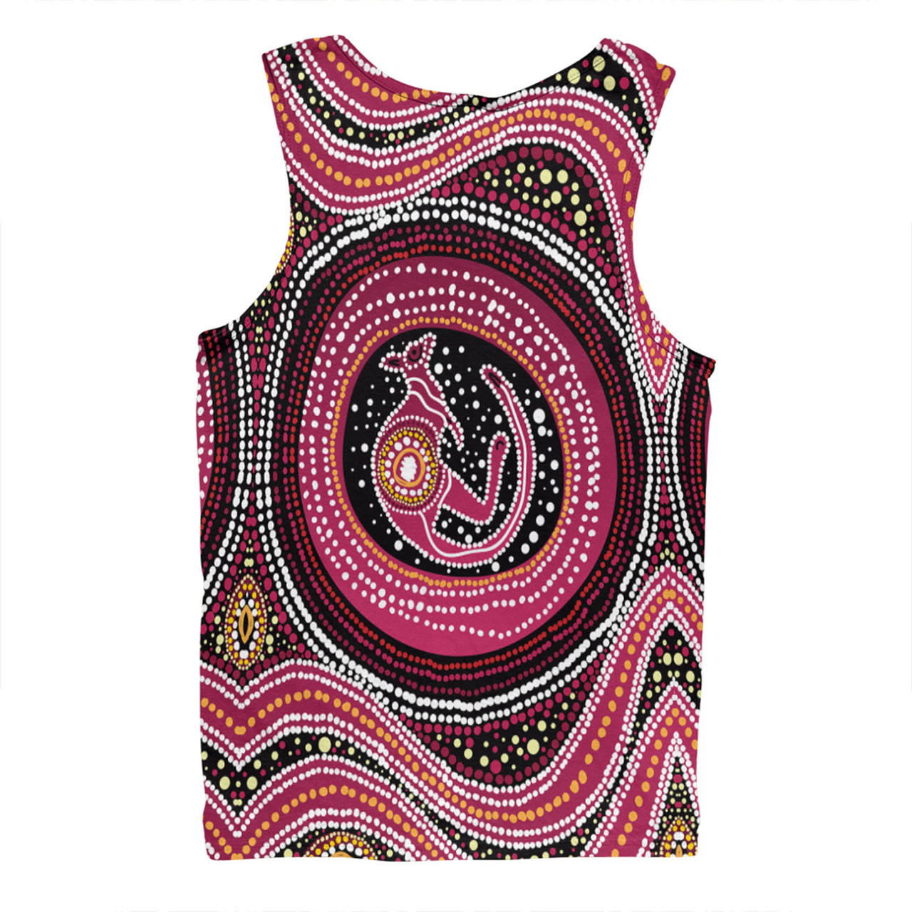 Australia Aboriginal Men Singlet - Aboriginal Background Featuring ...